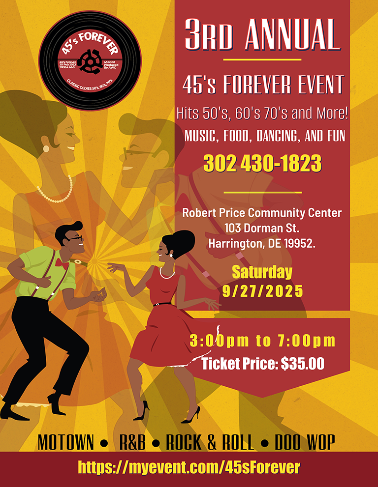 3rd Annual 45s Forever Event - About