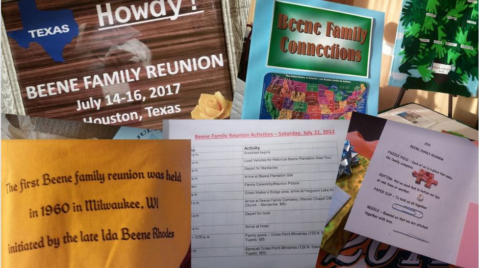 Reuniting the Bean/Beene Family Tree - Registration