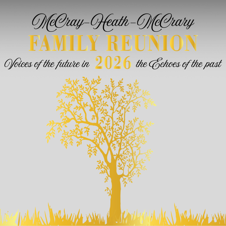 McCray-Heath-McCrary Family Reunion 2026 - Family History