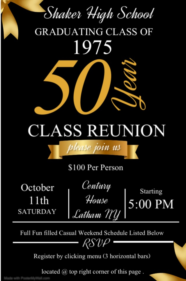Shaker HS Class of 1975 - 50th Reunion - Shaker HS Tour Photos ...